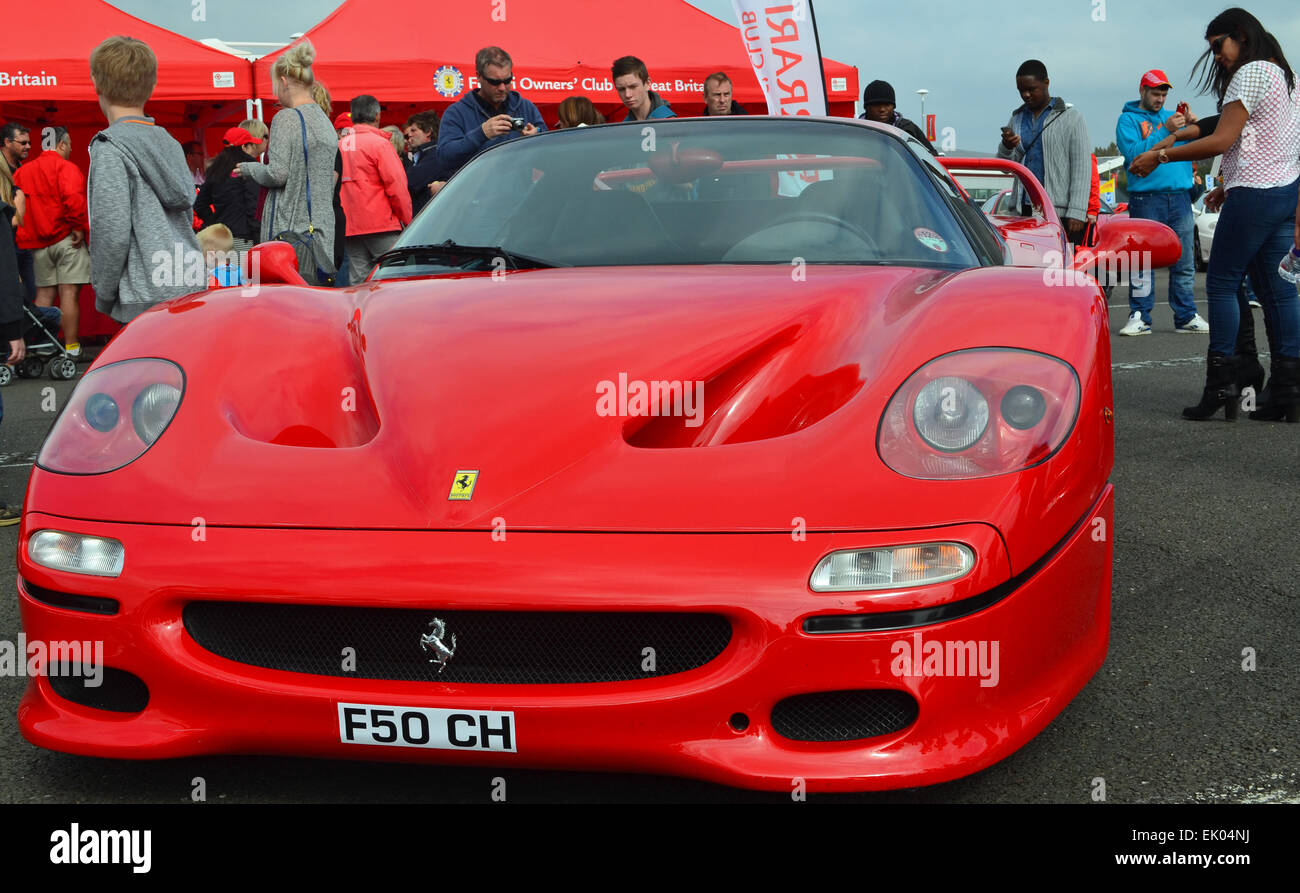 Red Ferrari F50 Stock Photo - Alamy