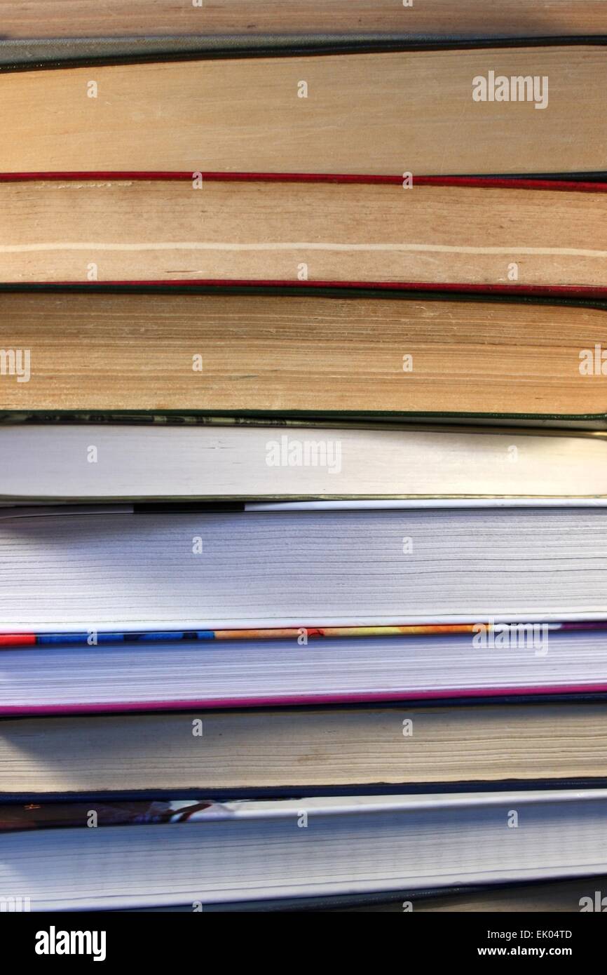 Old and new books. Background Stock Photo - Alamy