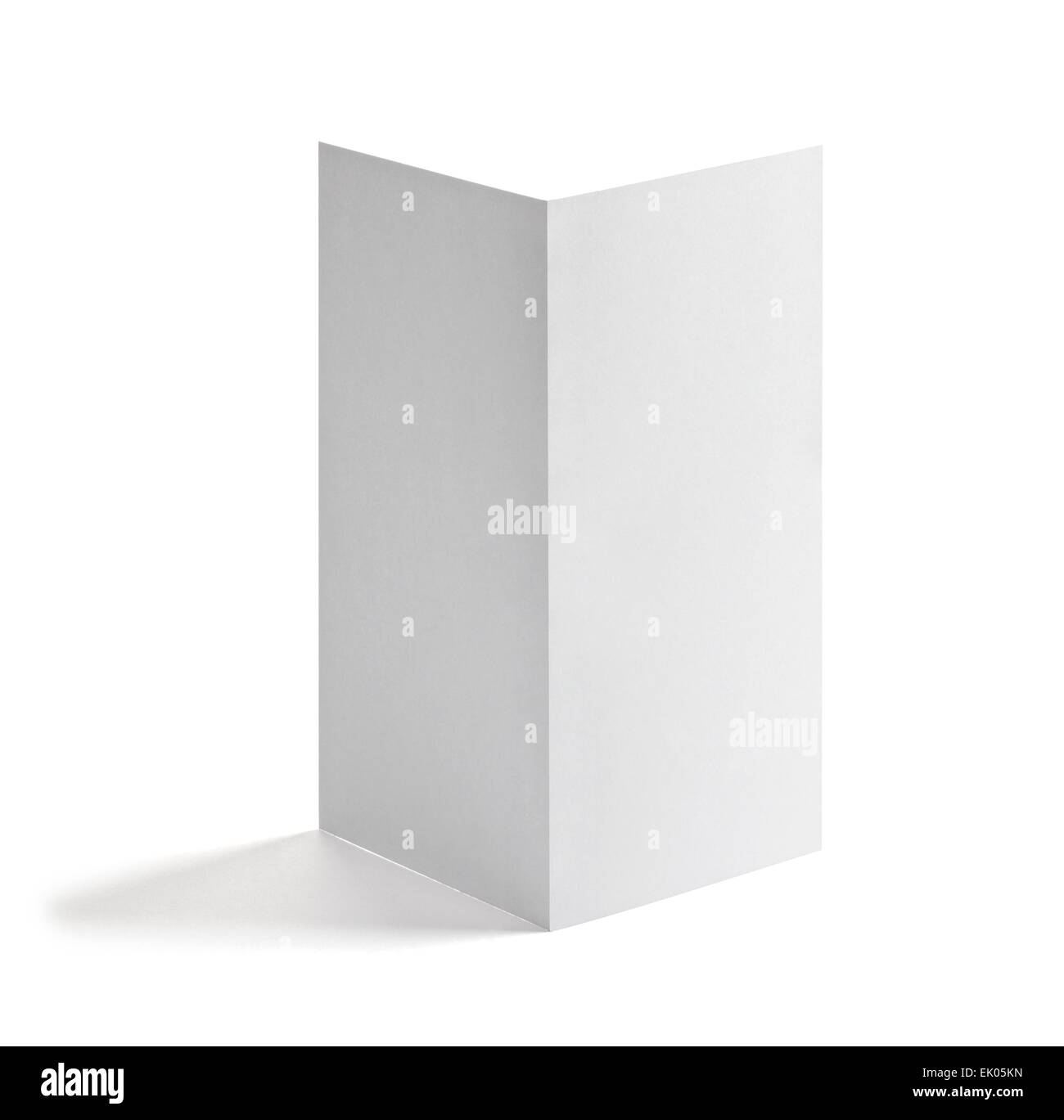 white leaflet and book template Stock Photo - Alamy