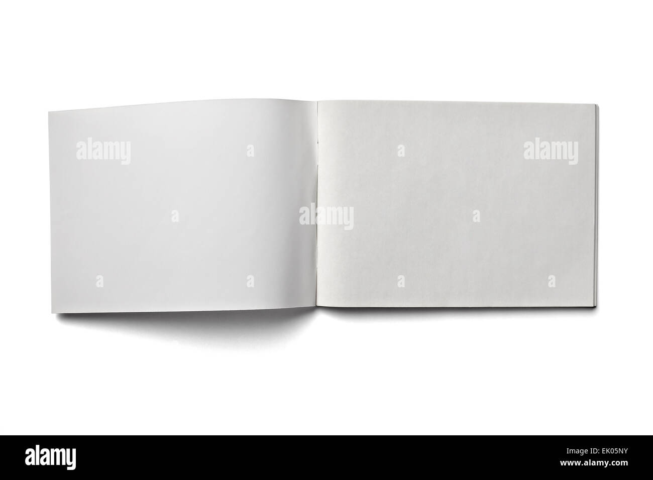 White brochure cover template Cut Out Stock Images & Pictures - Alamy