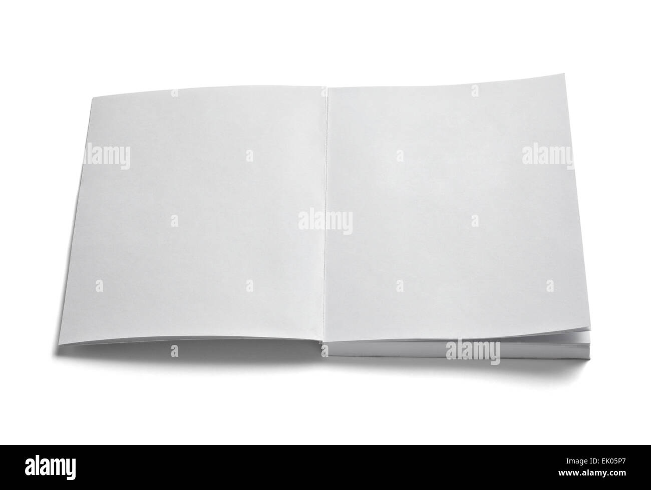 white leaflet and book template Stock Photo - Alamy