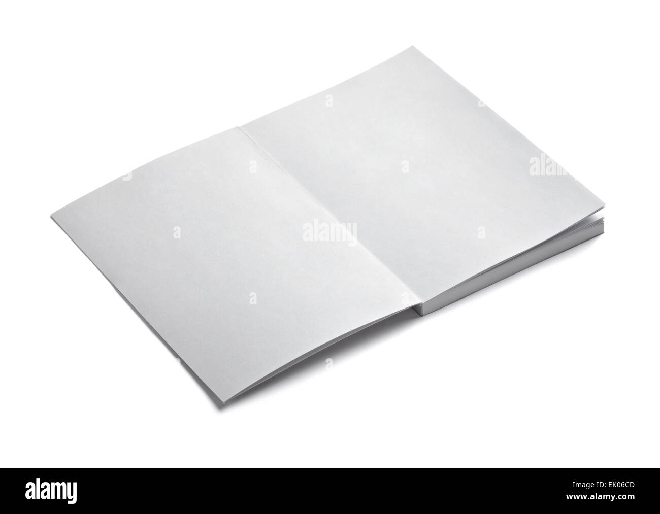 white leaflet and book template Stock Photo - Alamy