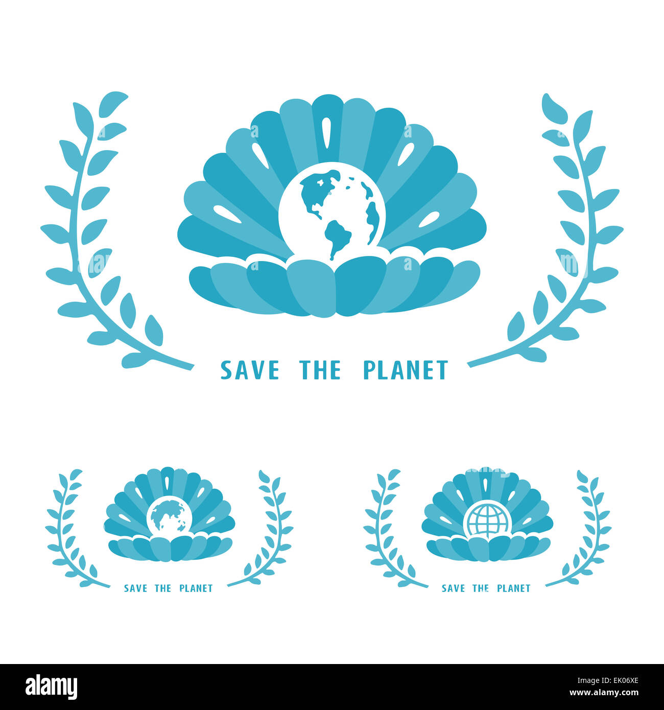 Save The Planet Symbol Stock Photo - Alamy