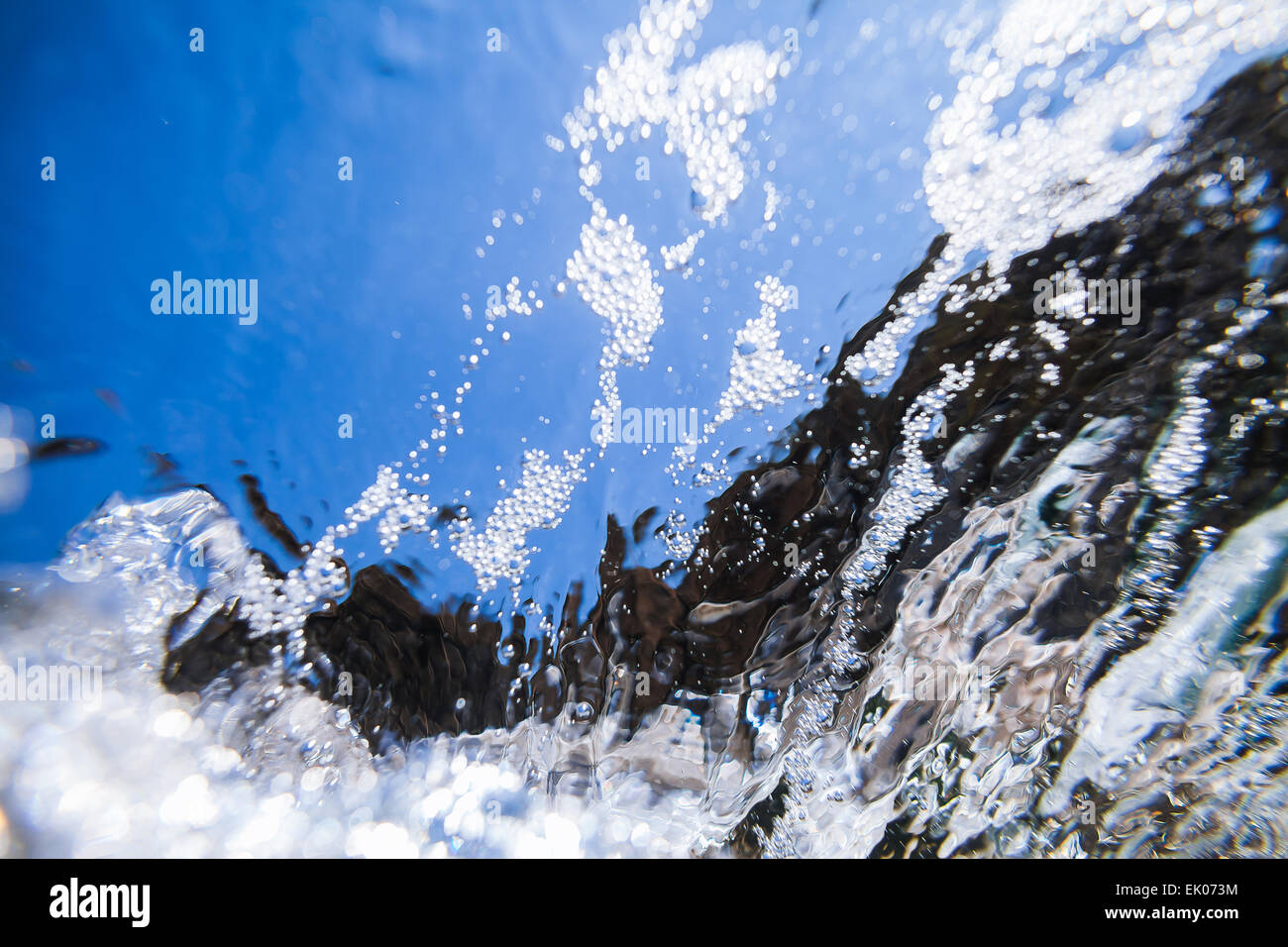 abstract underwater sea foam and bubbles texture background Stock Photo ...