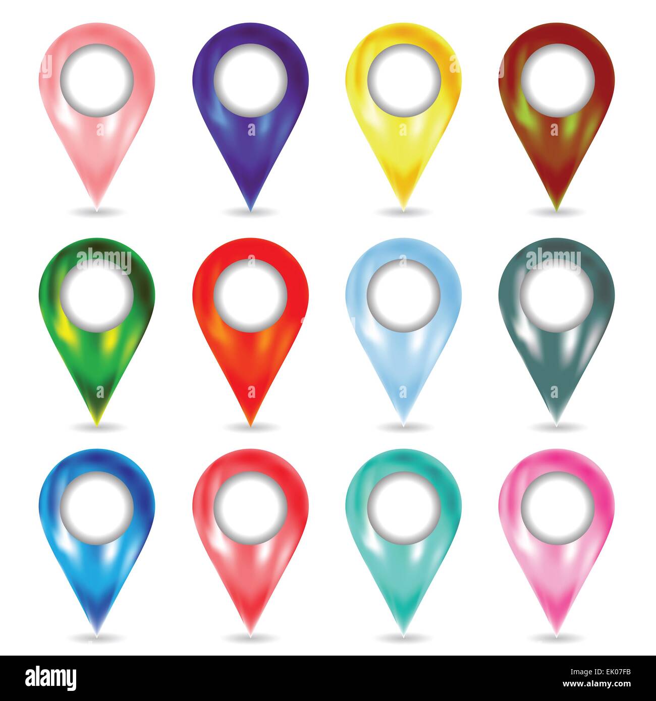Pink map pointer 3d hi-res stock photography and images - Alamy