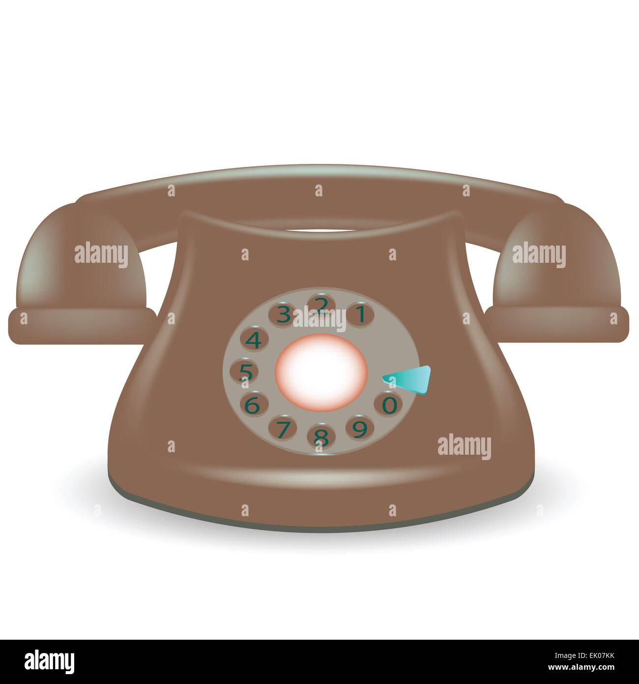 old dark phone Stock Photo - Alamy