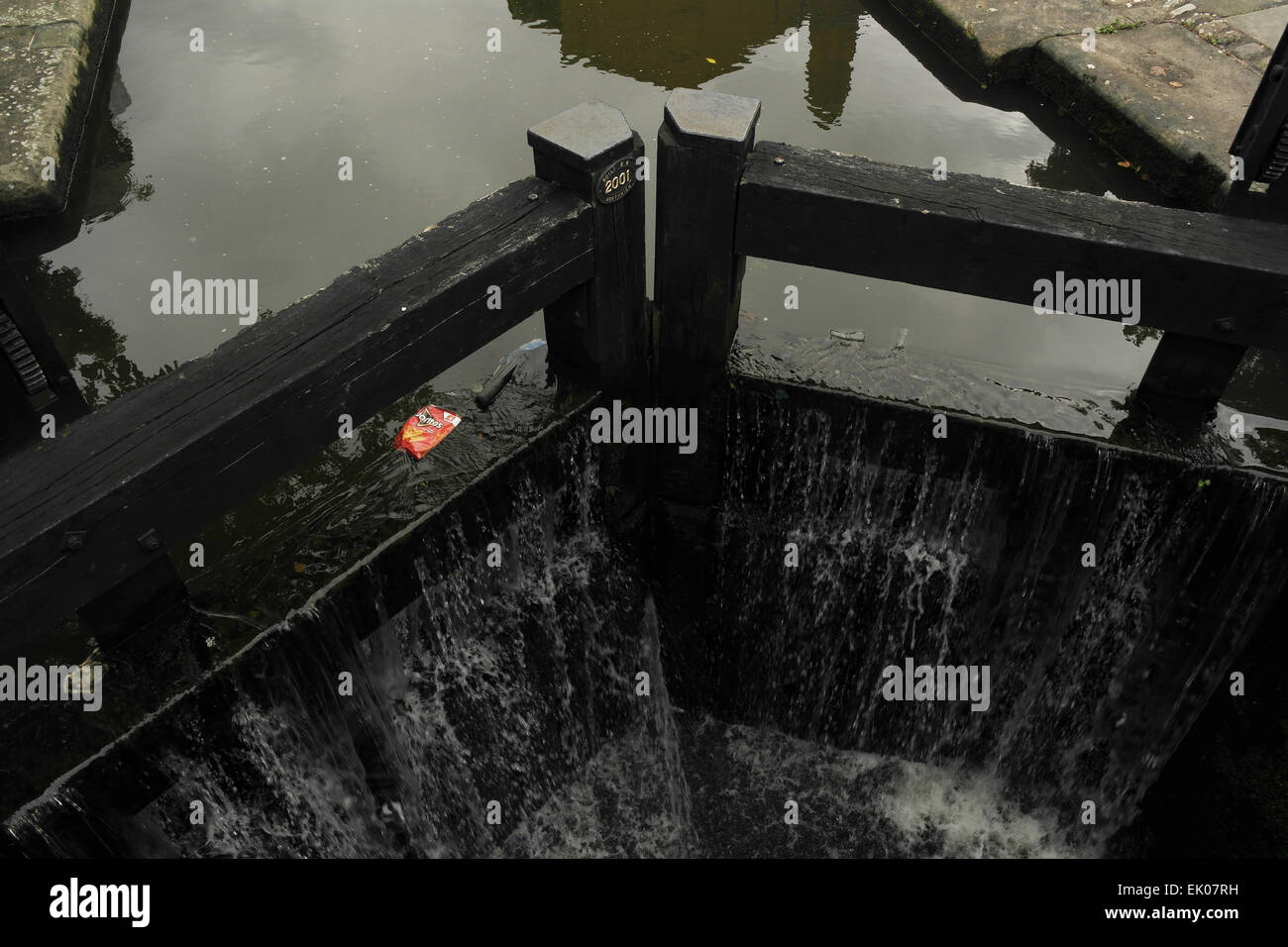 Water overflowing loch gate hi-res stock photography and images - Alamy