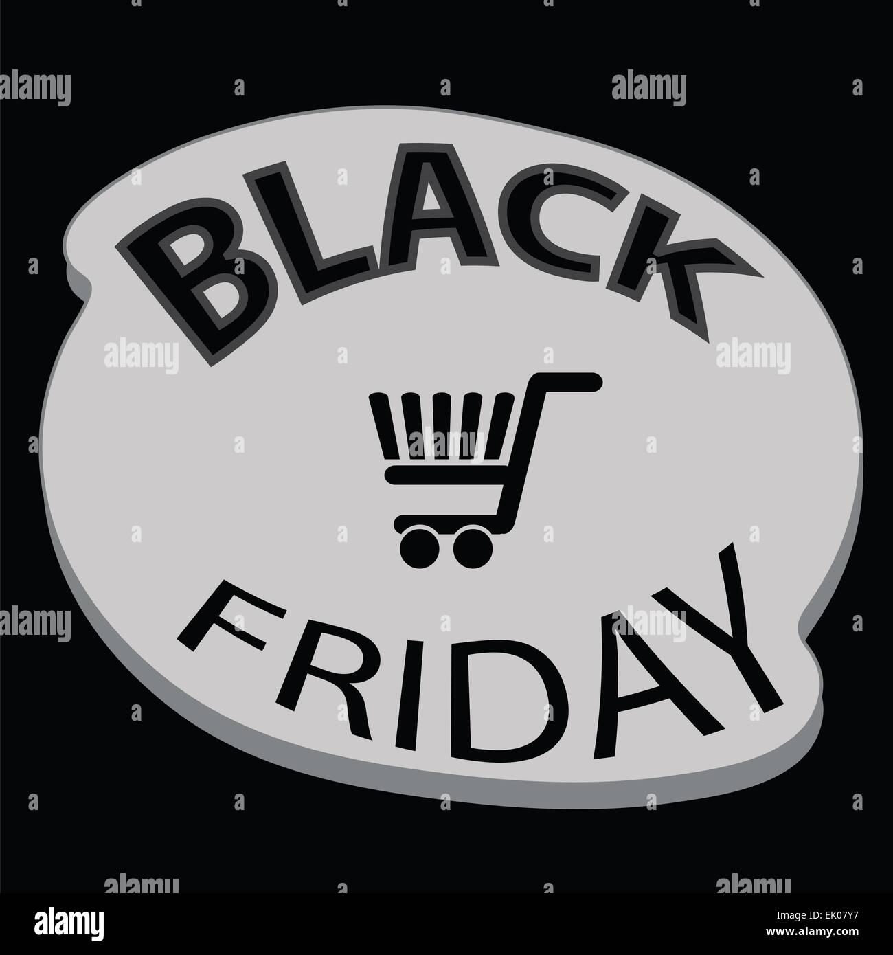 black friday icon Stock Photo - Alamy