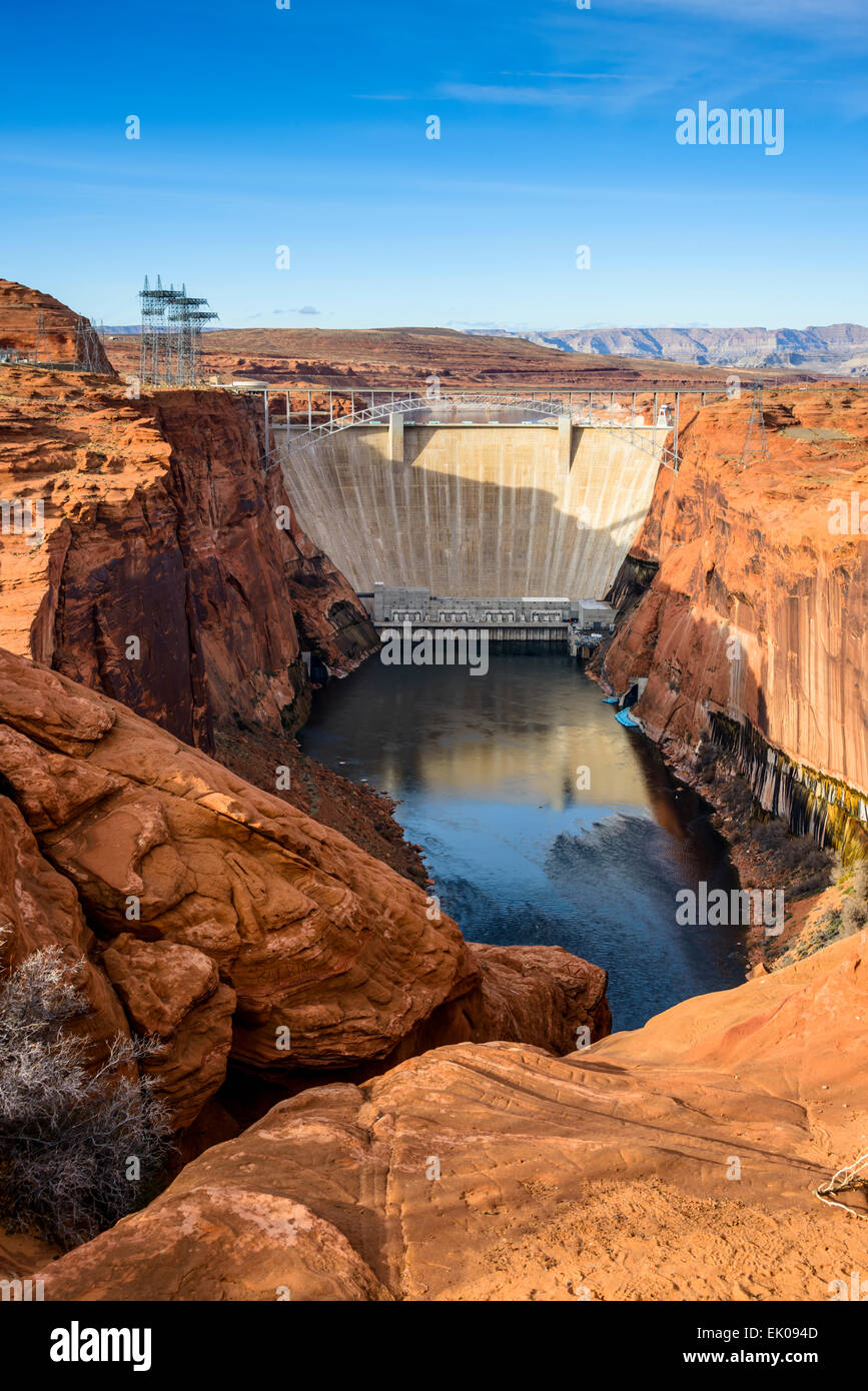 Glen Canyon Dam Stock Photo - Alamy