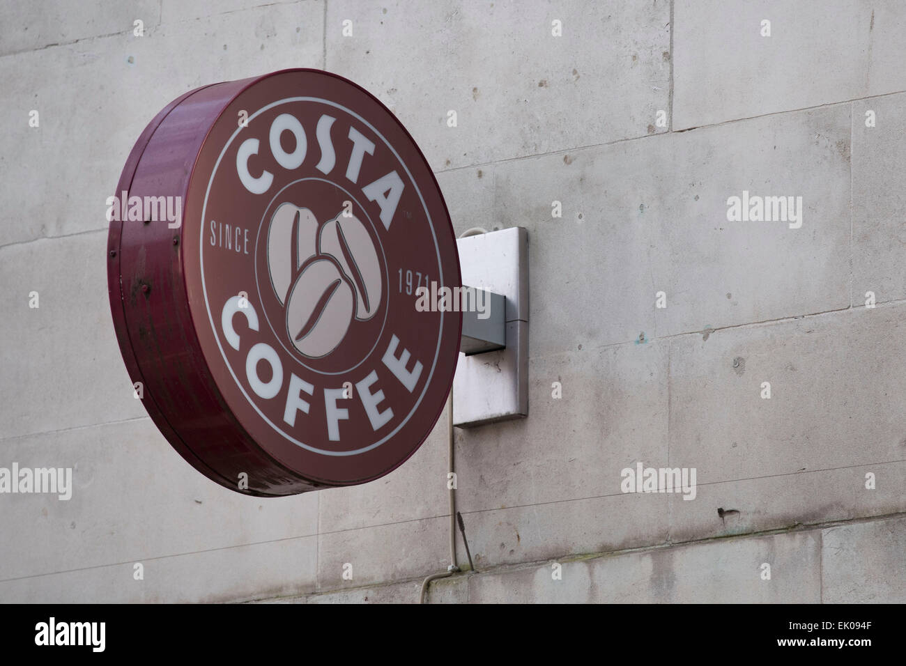 Costa coffee sign hi-res stock photography and images - Alamy