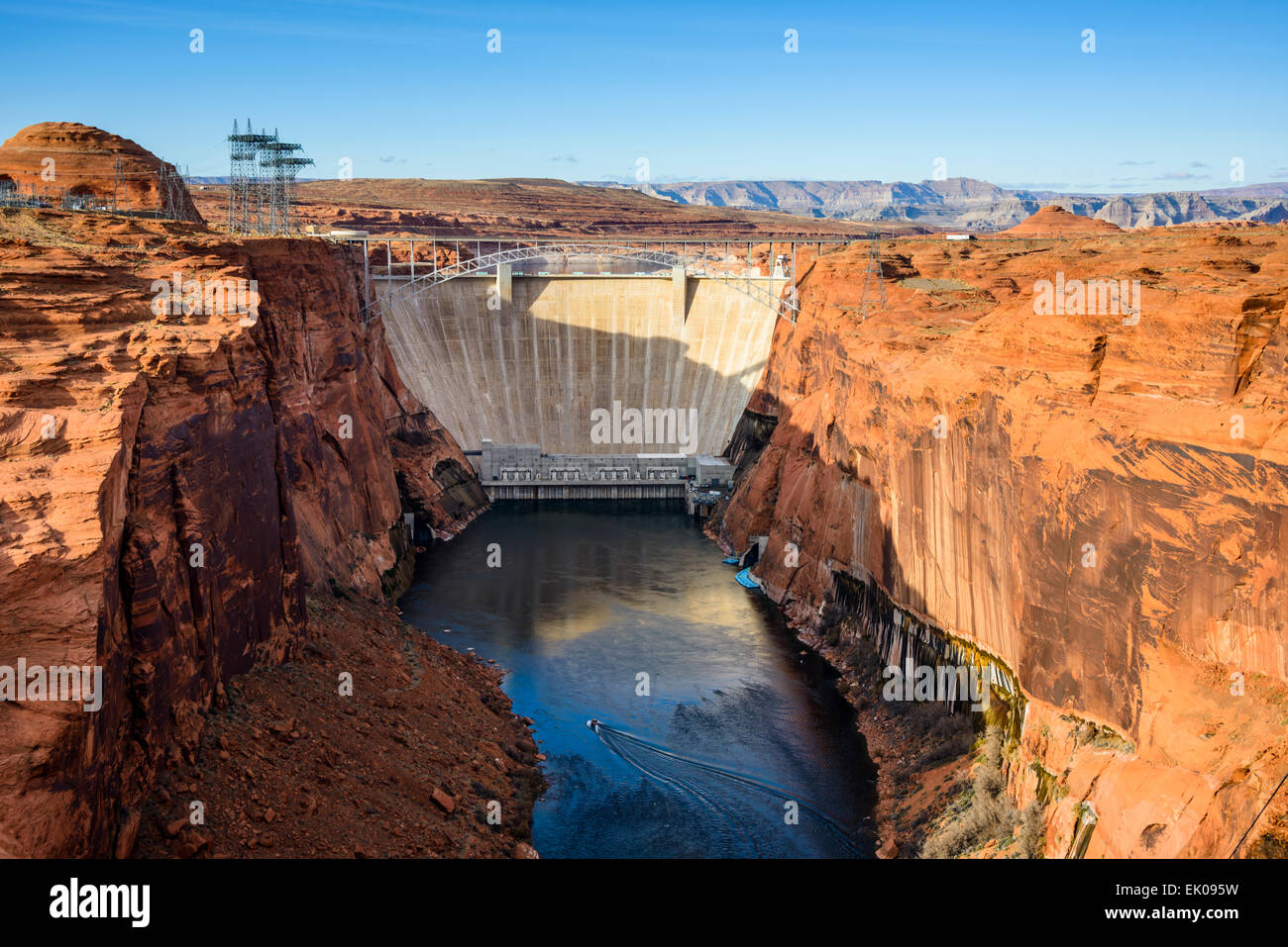 Glen Canyon Dam Stock Photo - Alamy