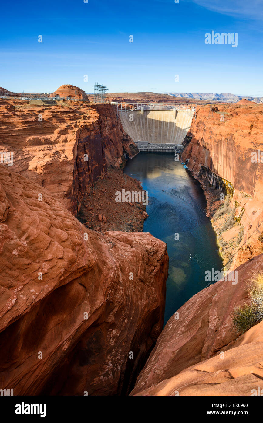 Glen Canyon Dam Stock Photo - Alamy
