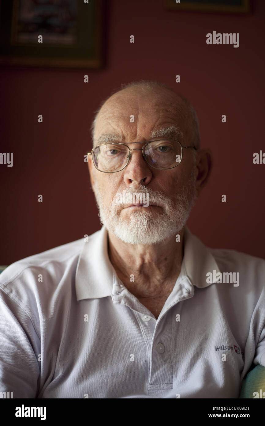 Old man portraits 74 Stock Photo - Alamy