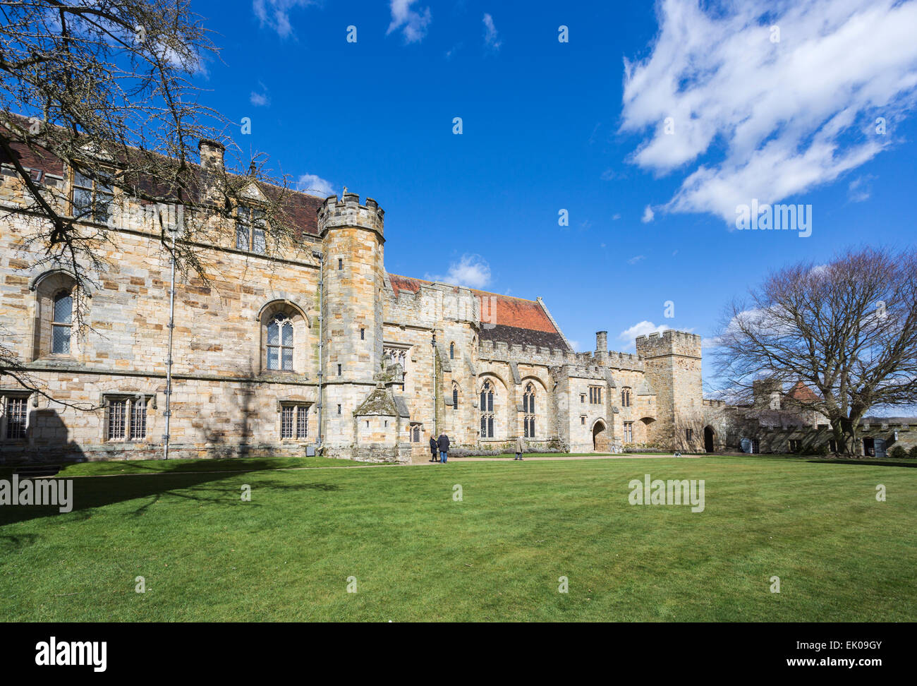 Penshurst Place, a 14th century country house, the seat of the Sidney ...