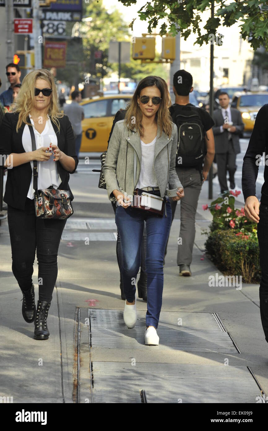 Jessica Alba out in Soho with friends Featuring: Jessica Alba Where ...