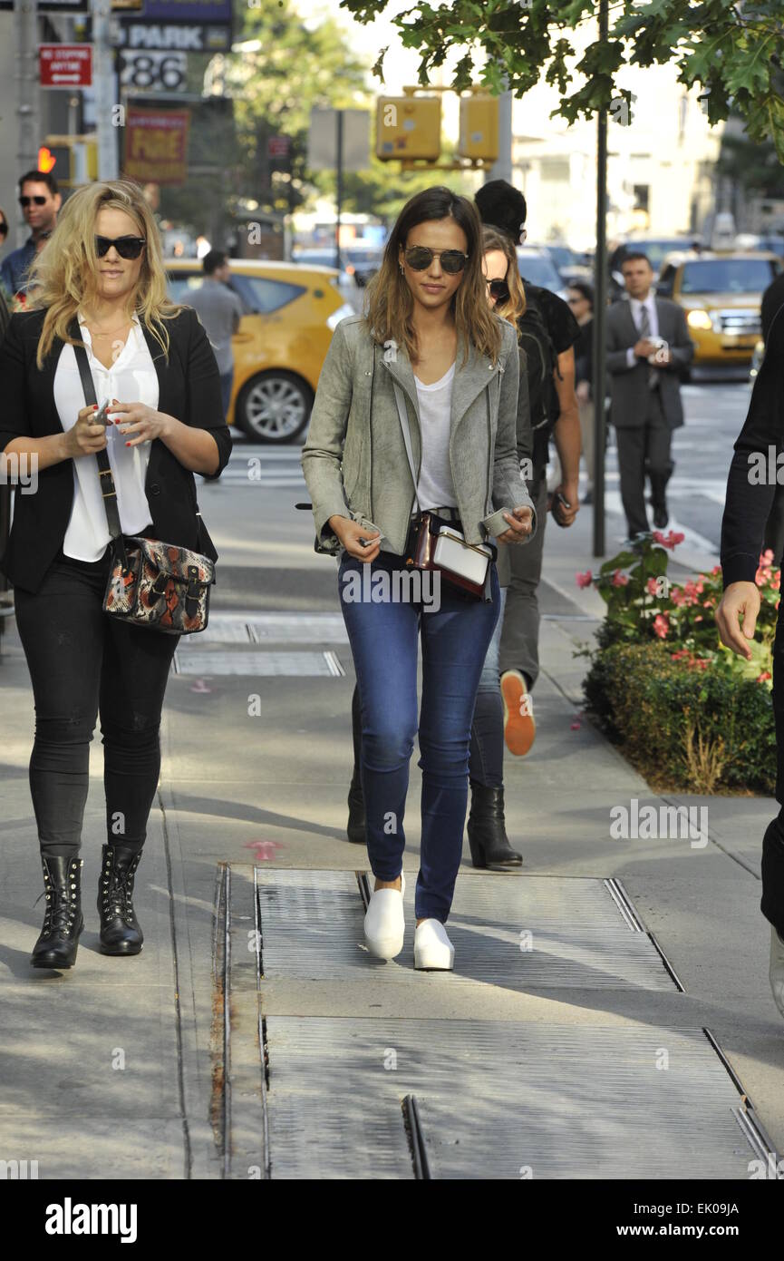 Jessica Alba out in Soho with friends Featuring: Jessica Alba Where ...