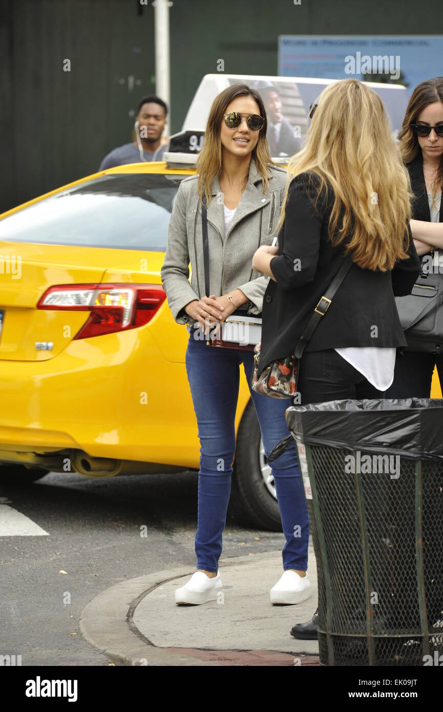 Jessica Alba out in Soho with friends Featuring: Jessica Alba Where ...