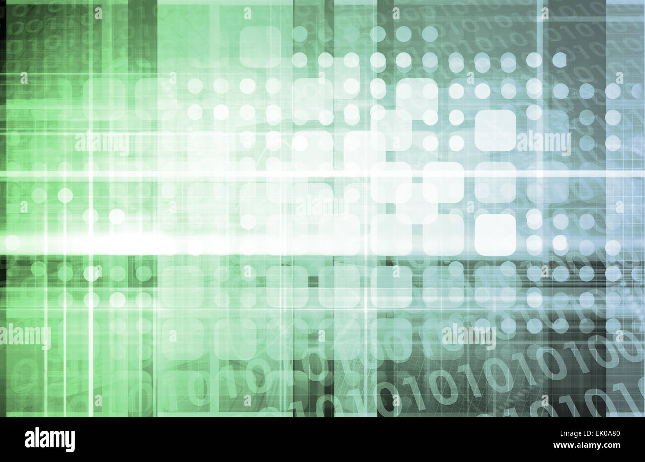 Technology Grid Abstract as a Concept Art Stock Photo - Alamy