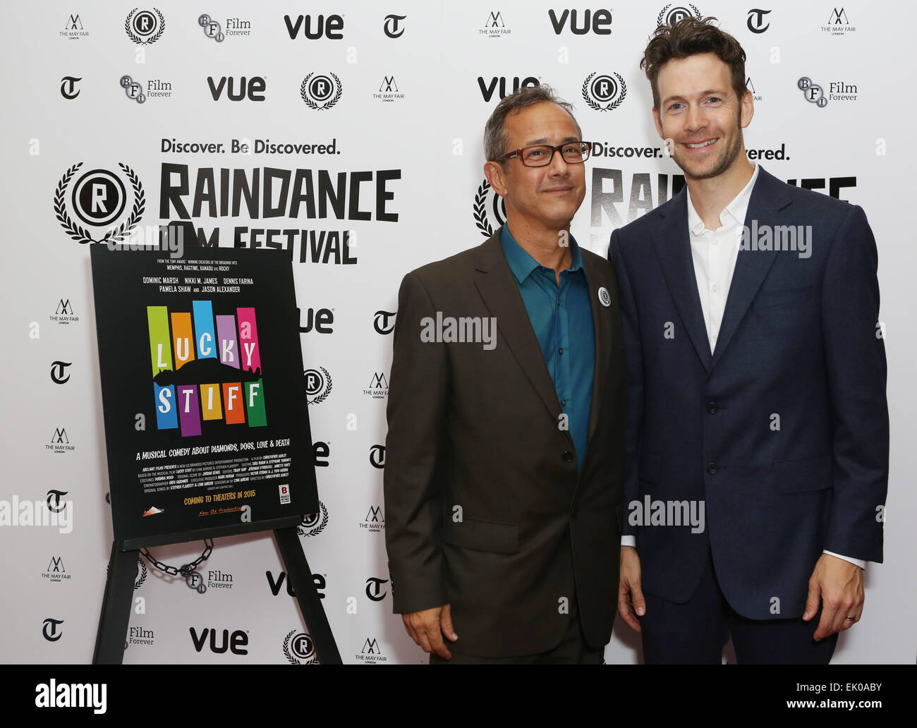 UK Premiere of 'Lucky Stiff' at Vue Leicester Square - Arrivals ...