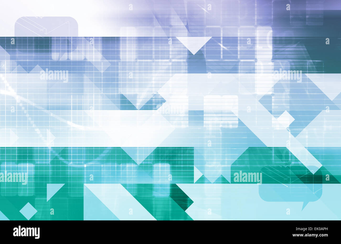 Communication Network as a Abstract Concept Stock Photo - Alamy