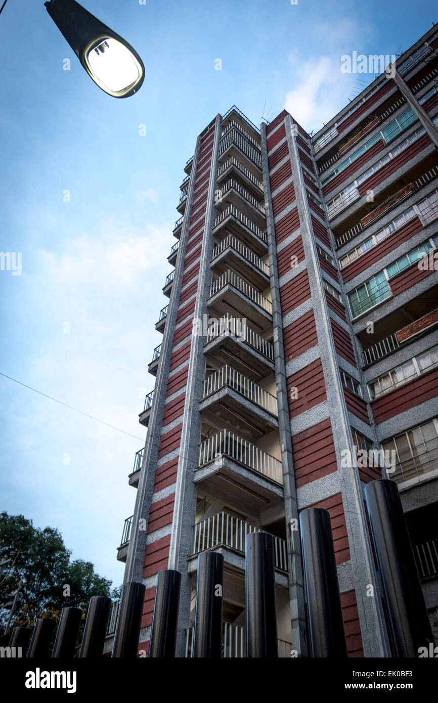 Urban housing project in communist style Stock Photo - Alamy
