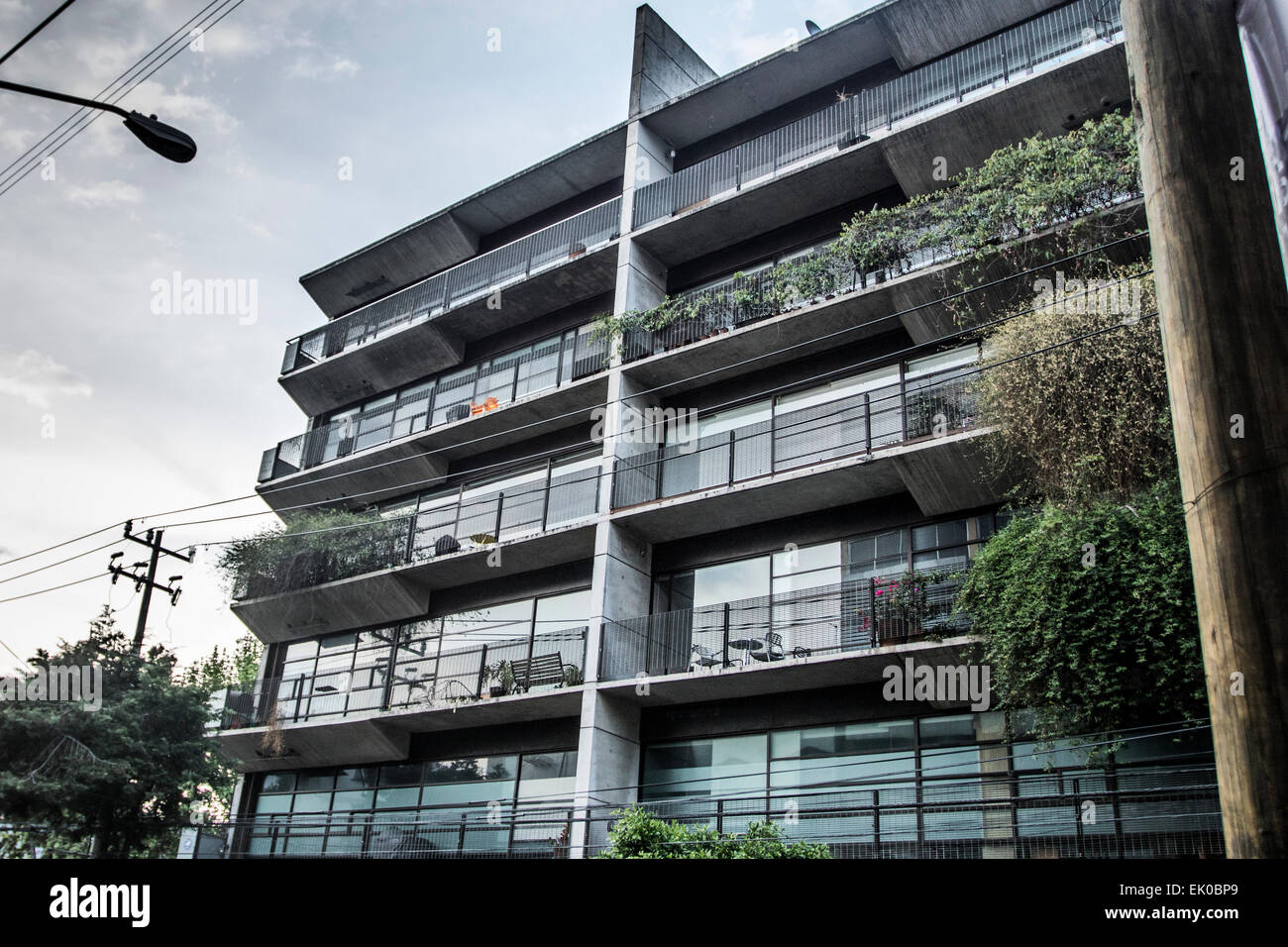 Modern architecture urban apartment building Stock Photo - Alamy