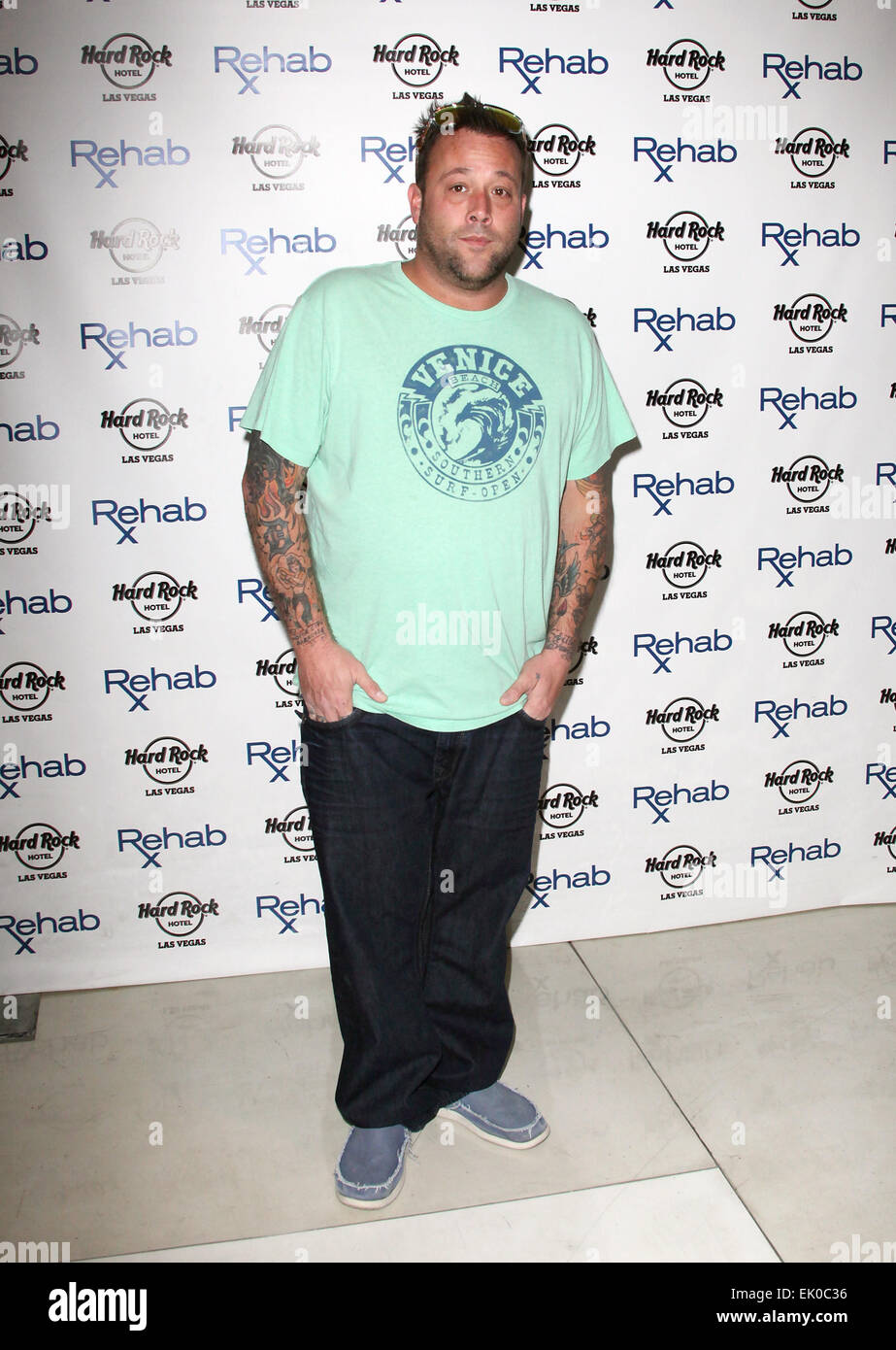 Las Vegas, Nevada, USA. 3rd Apr, 2015. Musician Uncle Kracker arrives ...