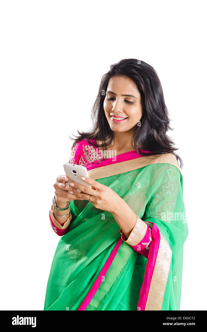 Watching mobile phone studio hi-res stock photography and images - Alamy