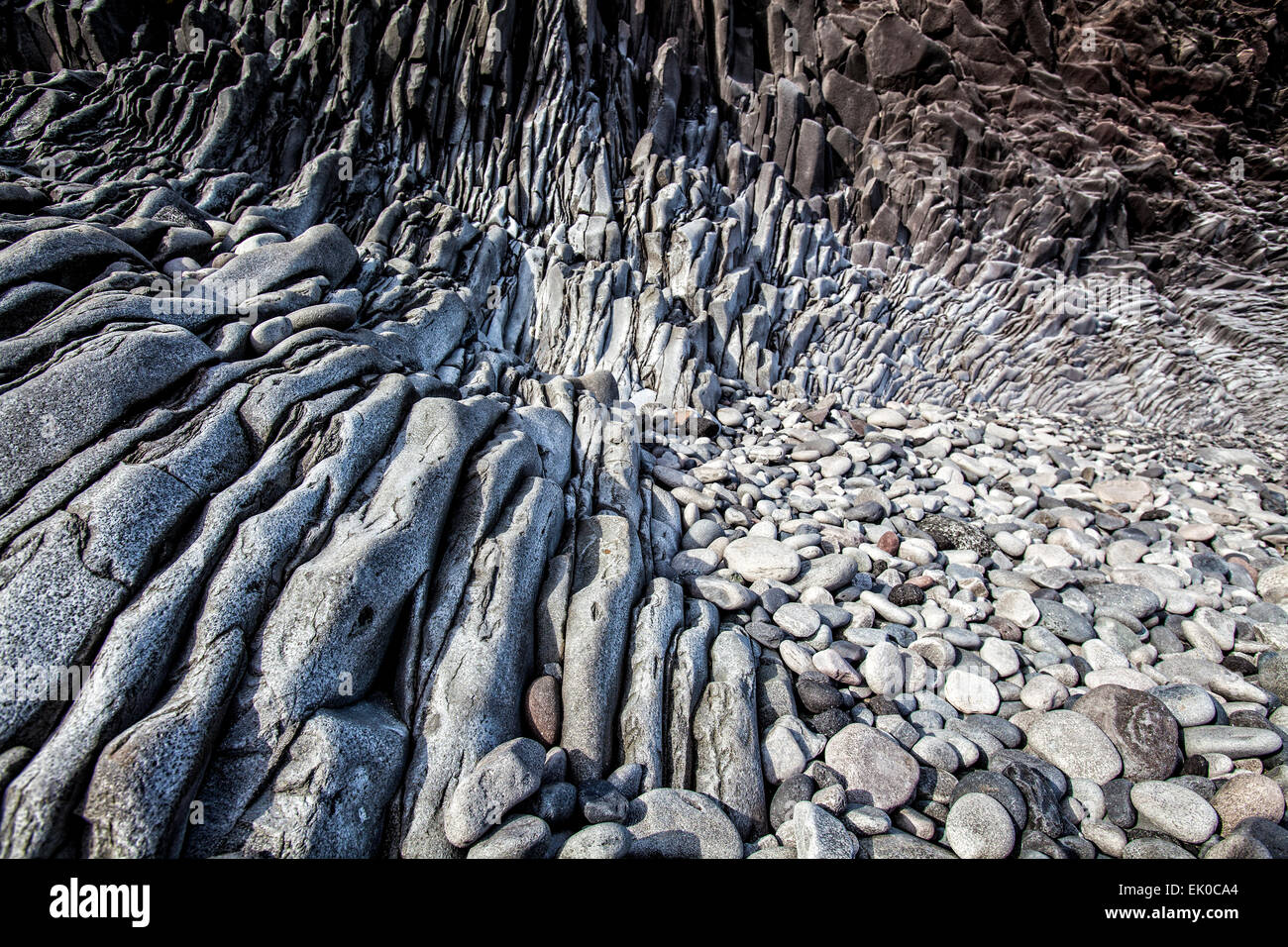 Jagged lava rocks hi-res stock photography and images - Alamy