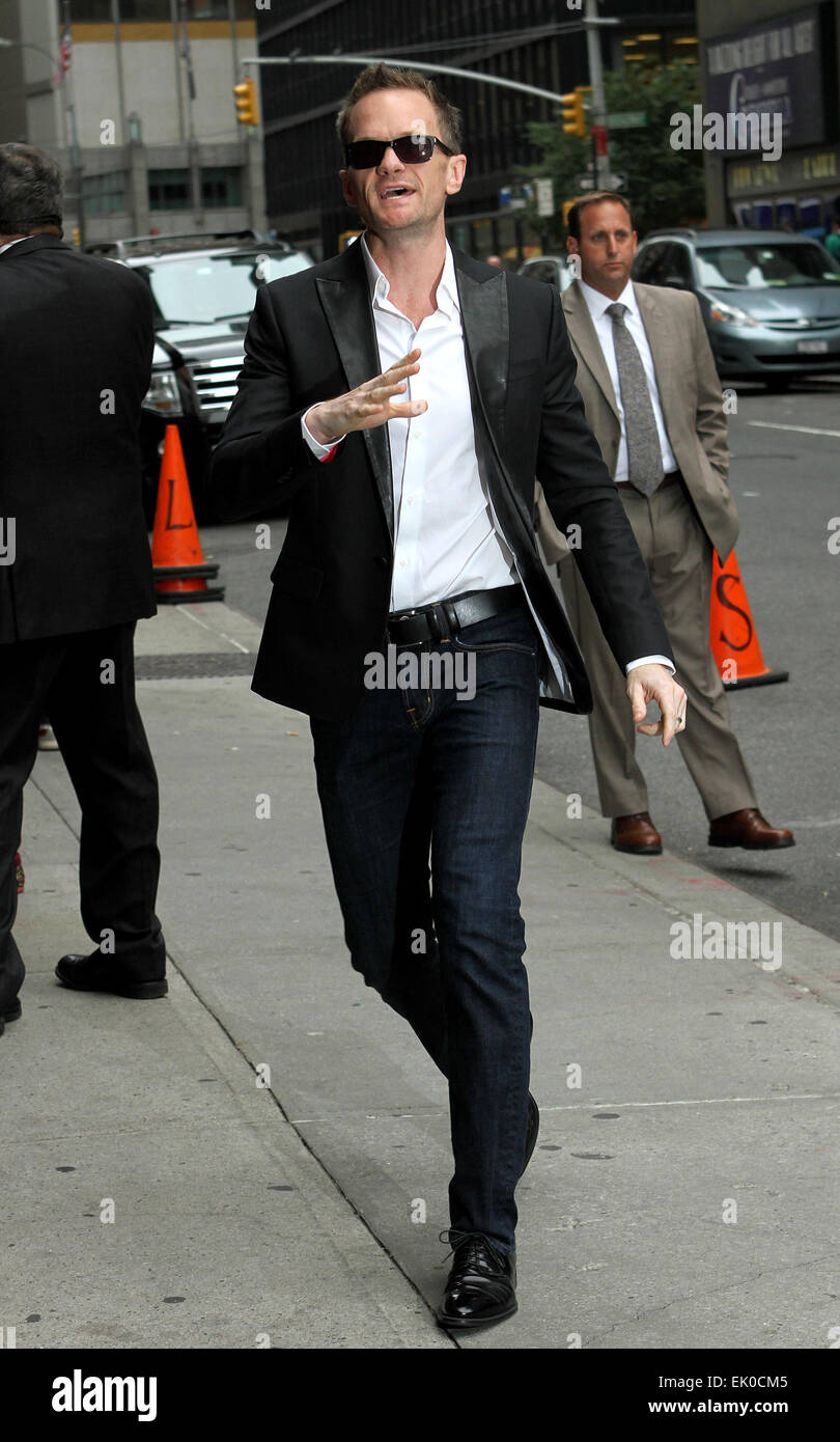 Celebrities at the Ed Sullivan Theater for the 'Late Show with David ...