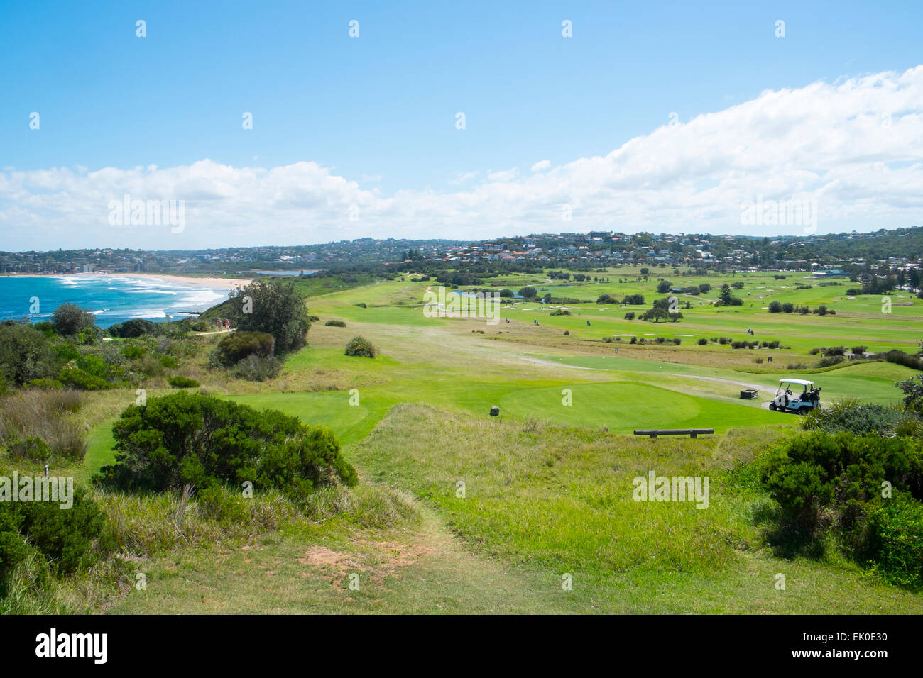long reef golf course by the ocean on sydney's northern beaches ...