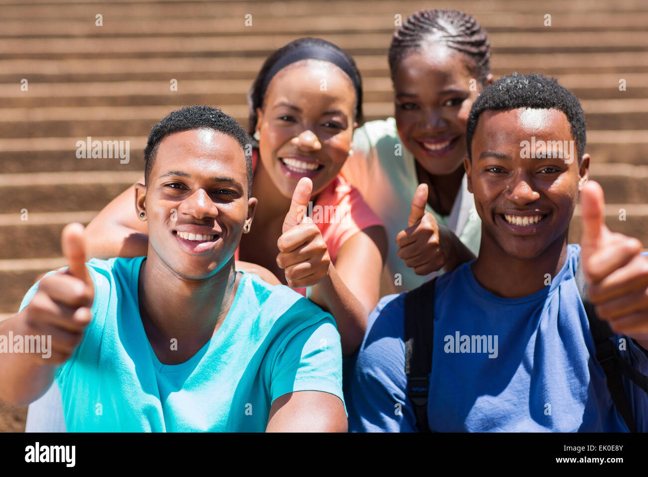 African People Happy