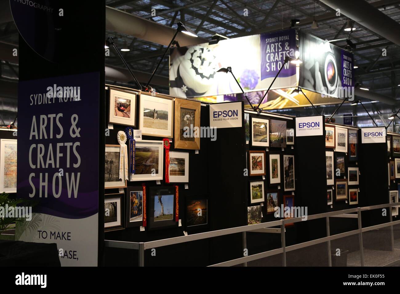 Arts and crafts on display at the Sydney Royal Easter Show. Credit ...