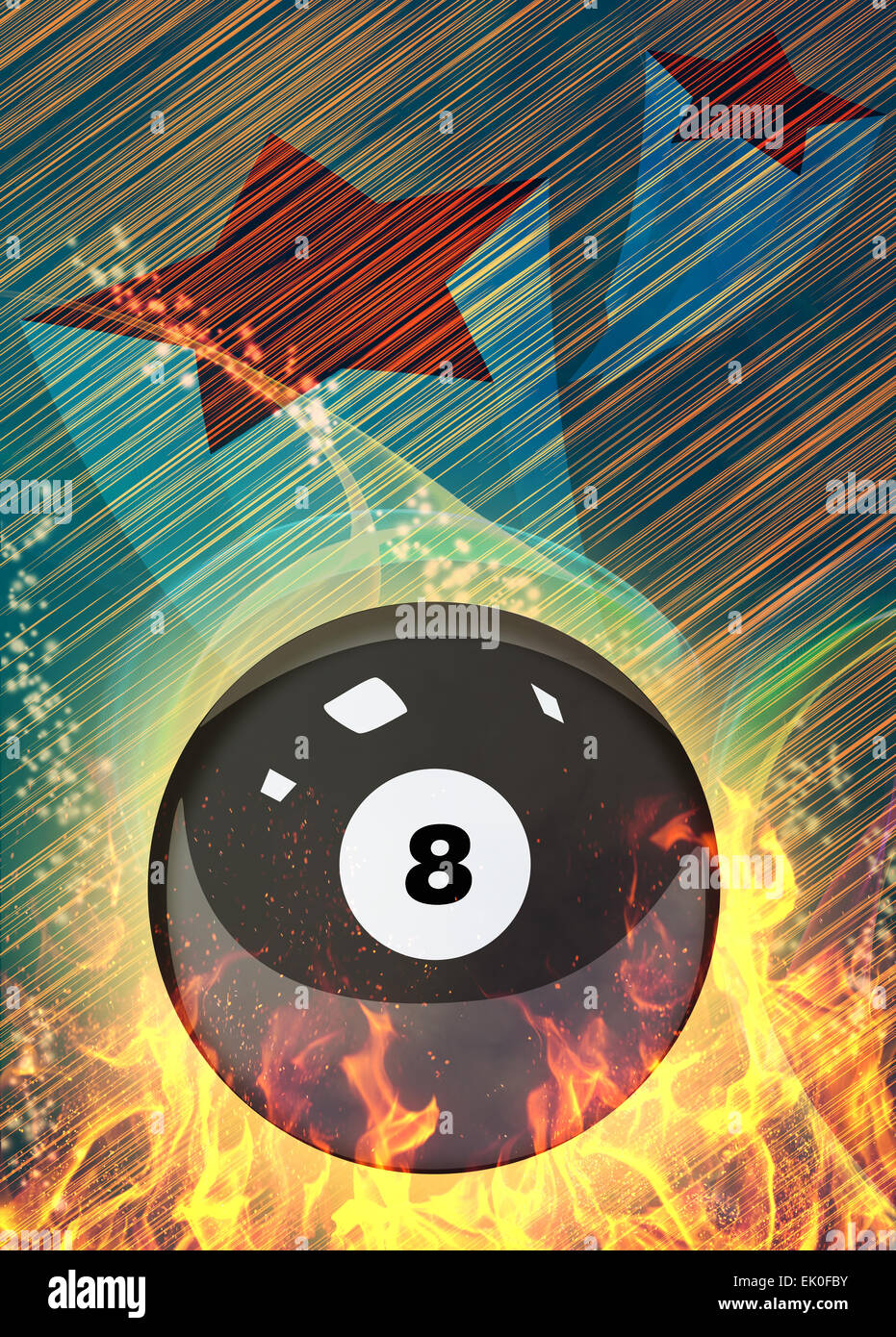 Abstract billiard invitation advert background with empty space Stock ...