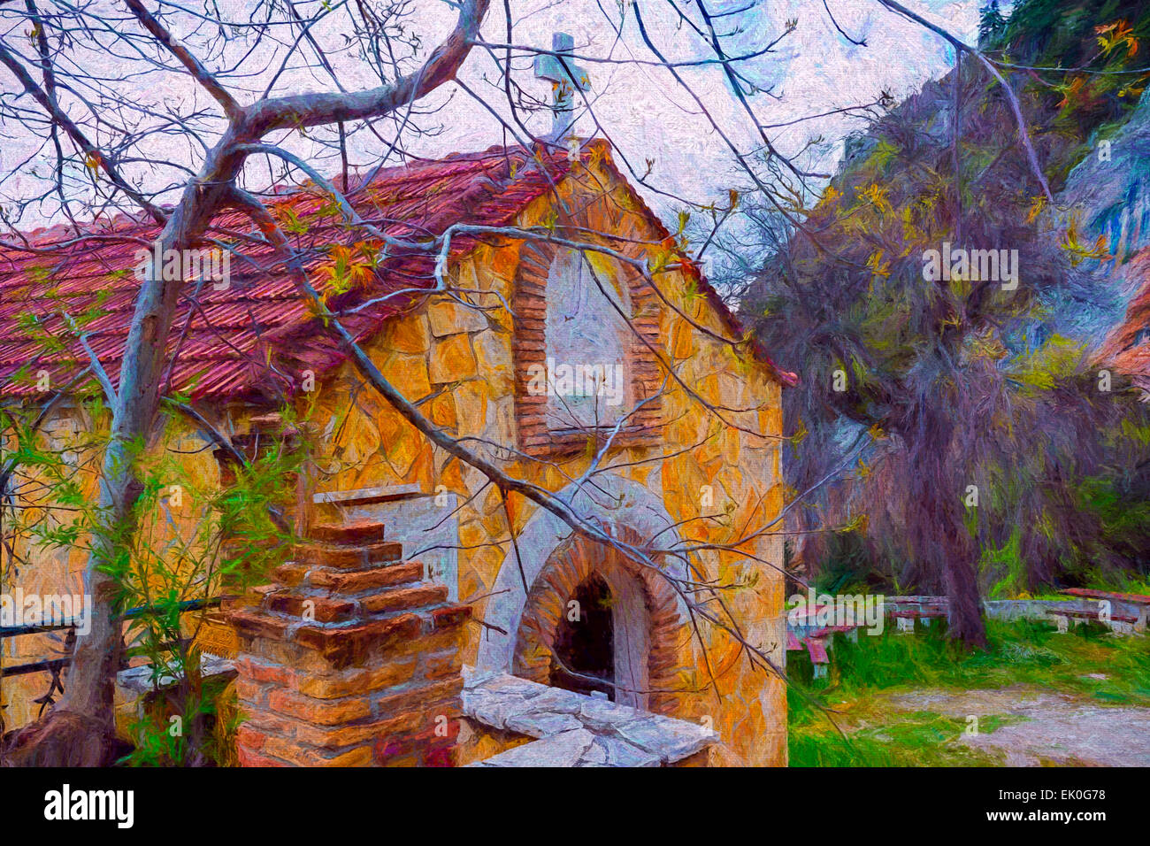 Chapel hill painting hi-res stock photography and images - Alamy