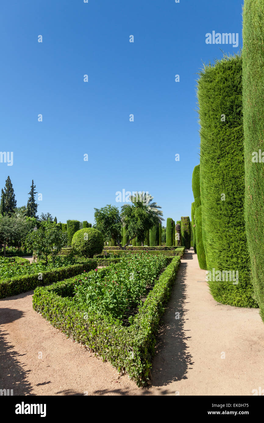 Example of Italian Garden design during spring season Stock Photo - Alamy