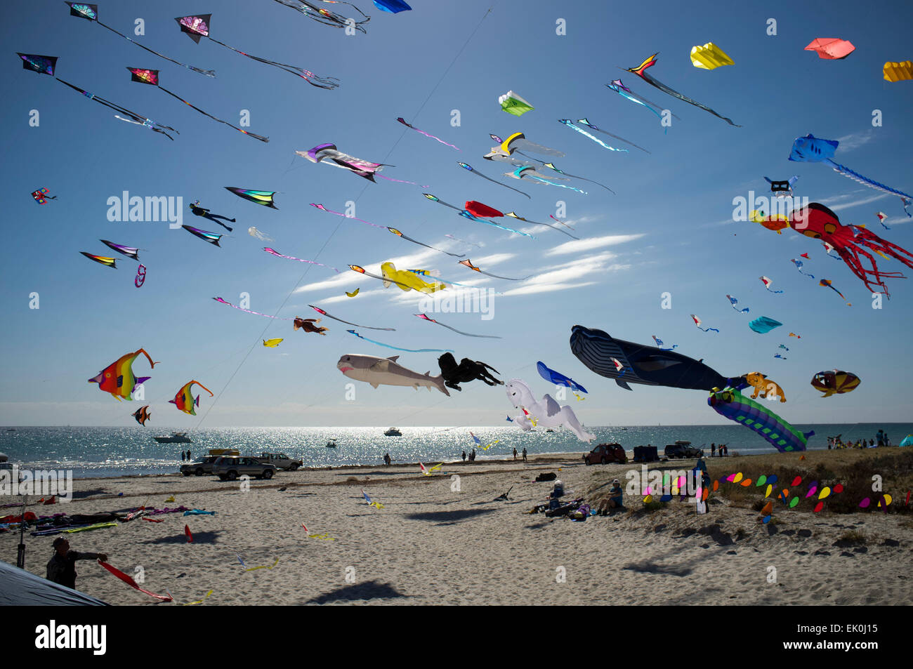 Adelaide Australia. 4th April 2015. The 18th annual international kite ...