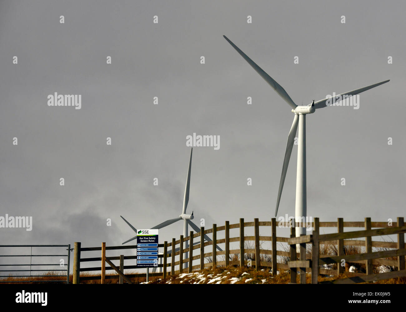 Drumderg wind farm hi-res stock photography and images - Alamy