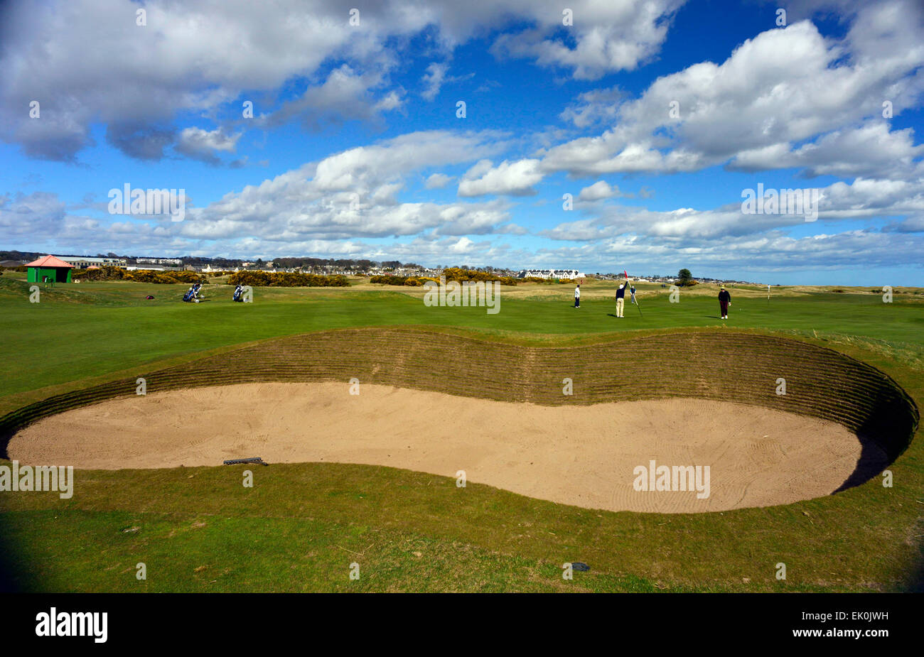 Carnoustie Golf Club course Stock Photo - Alamy