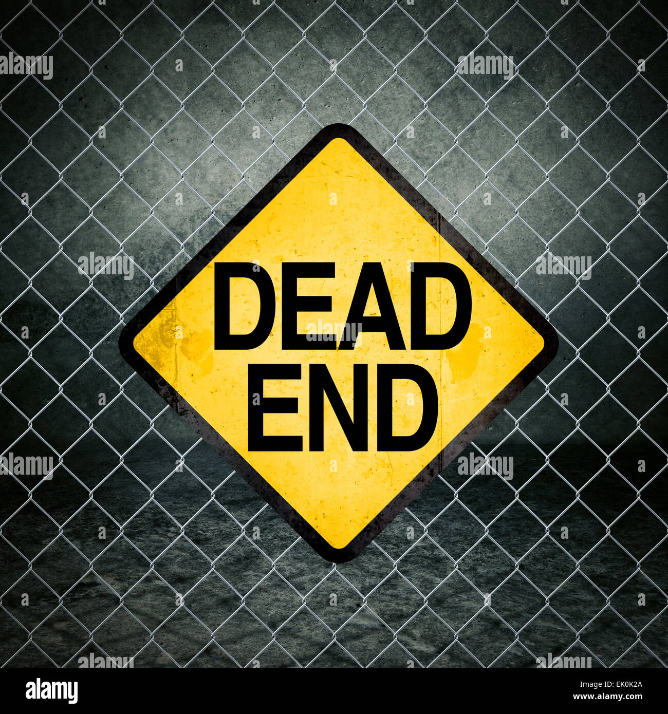Dead end road traffic sign hi-res stock photography and images - Alamy