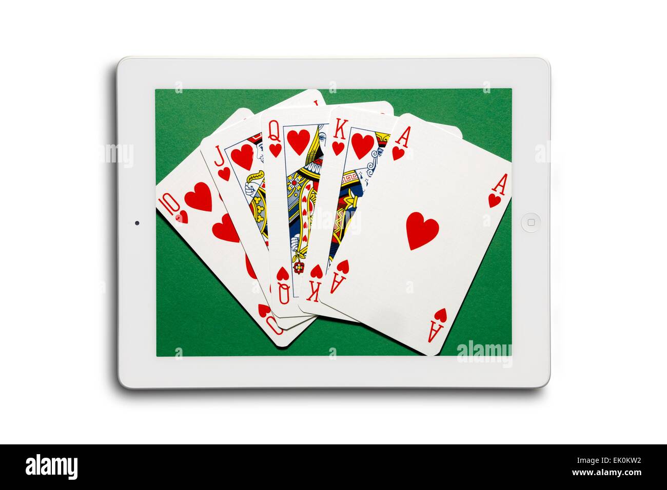 Playing cards online hi-res stock photography and images - Alamy