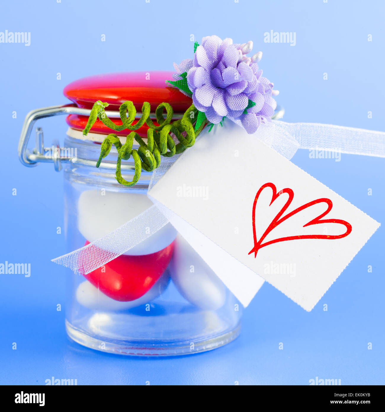 Italian Valentine Confetti: so good and addicting Stock Photo - Alamy
