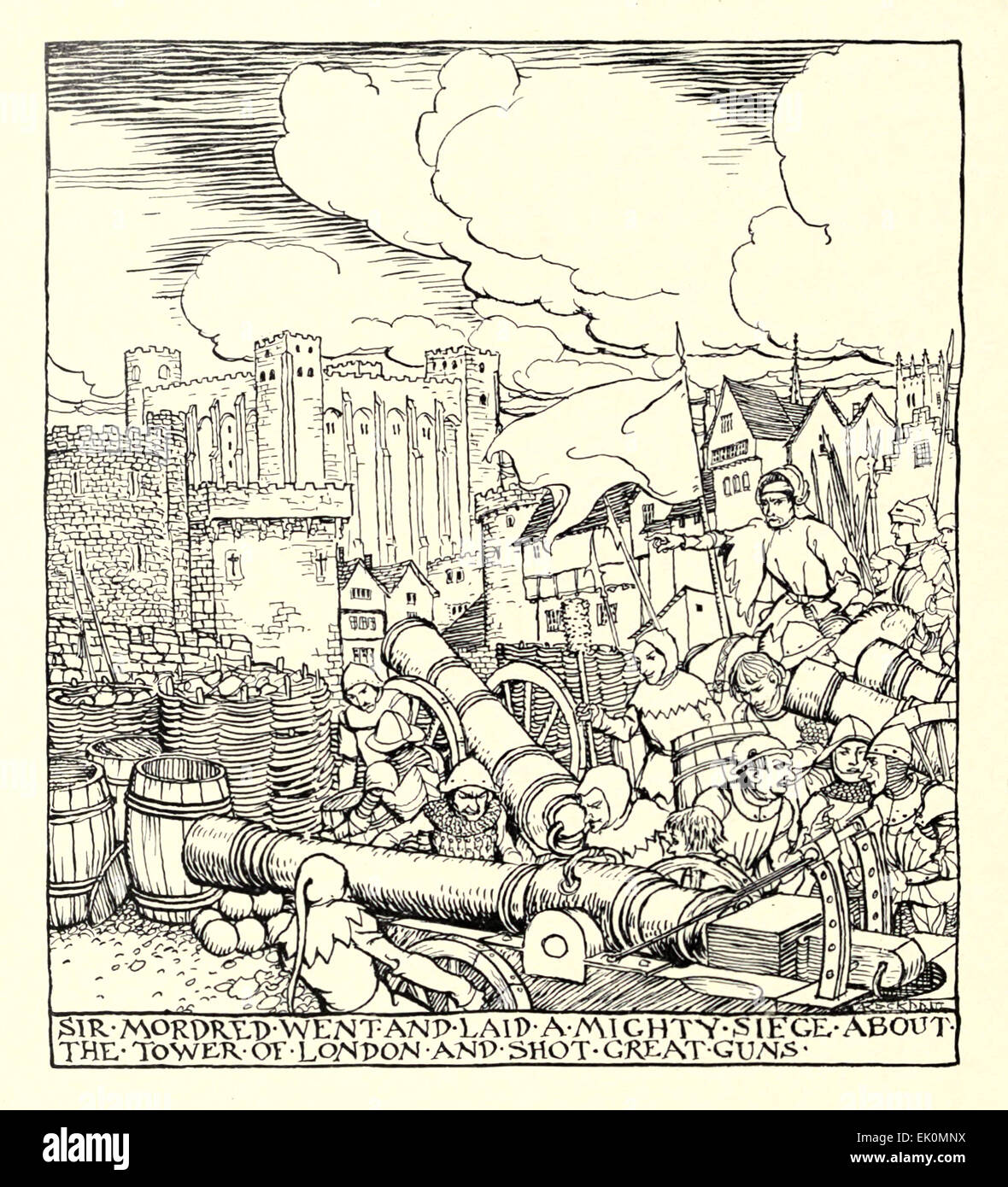 - Illustration by Arthur Rackham (1867-1939) from ‘The Romance of King ...