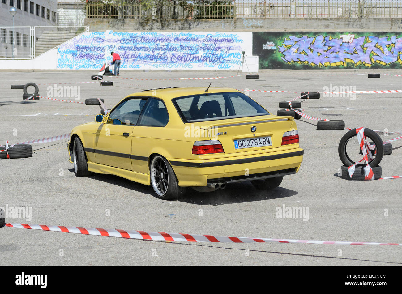 Car slalom hi-res stock photography and images - Alamy