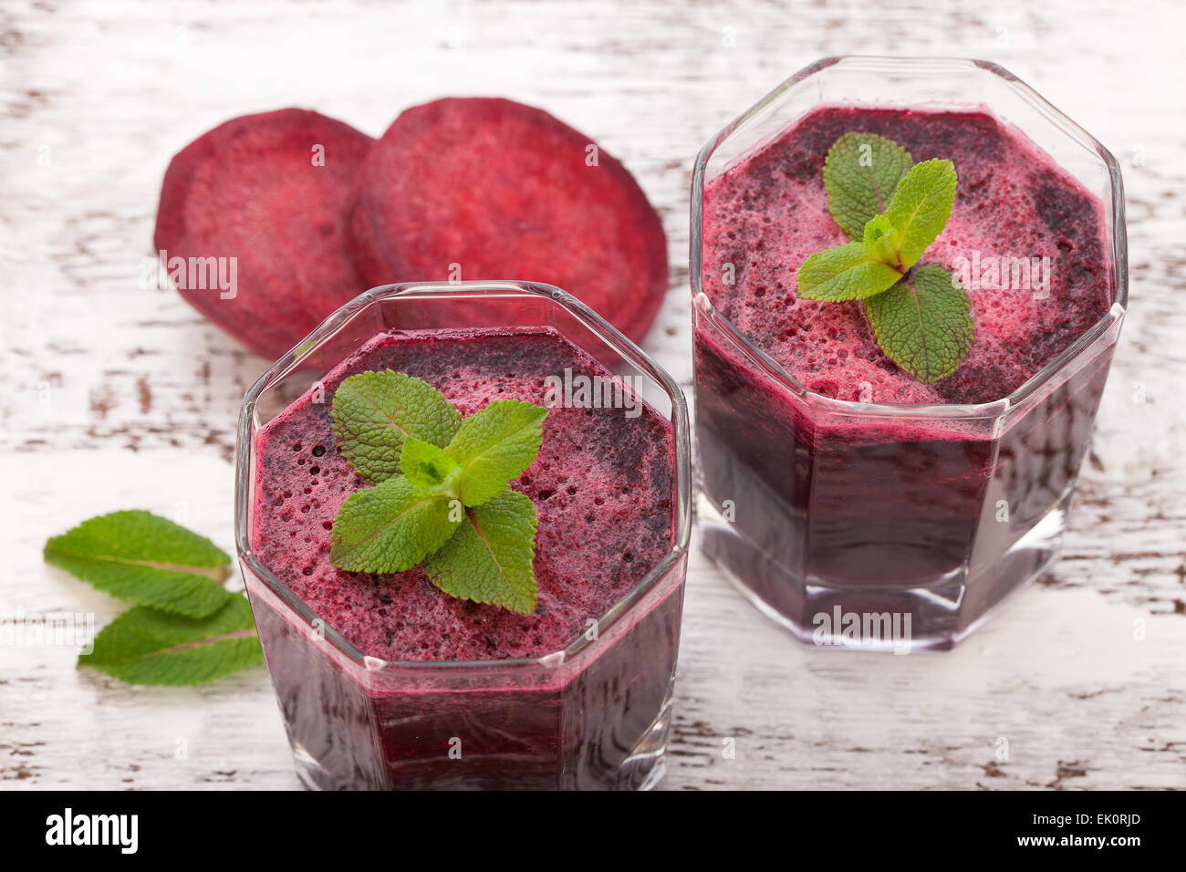 beet Juices and vegetables Stock Photo - Alamy