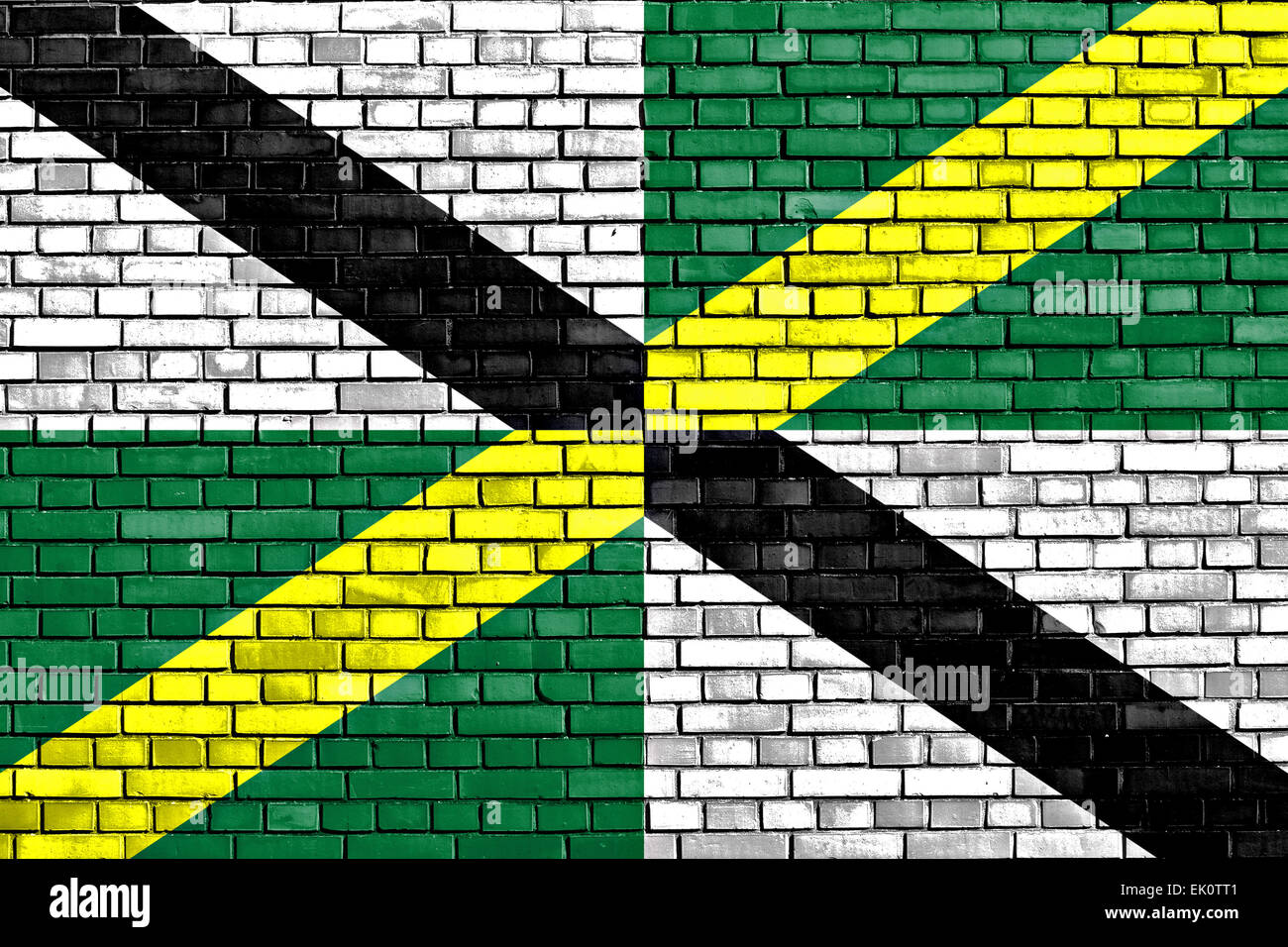 flag of Monterey painted on brick wall Stock Photo - Alamy