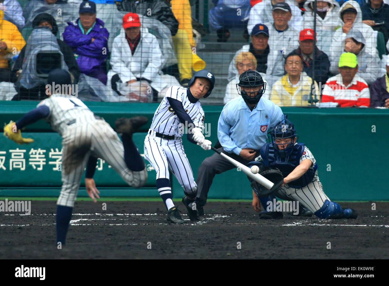Hyogo, Japan. 1st Apr, 2015. Taiki Watase (Tokai Daiyon) Baseball ...