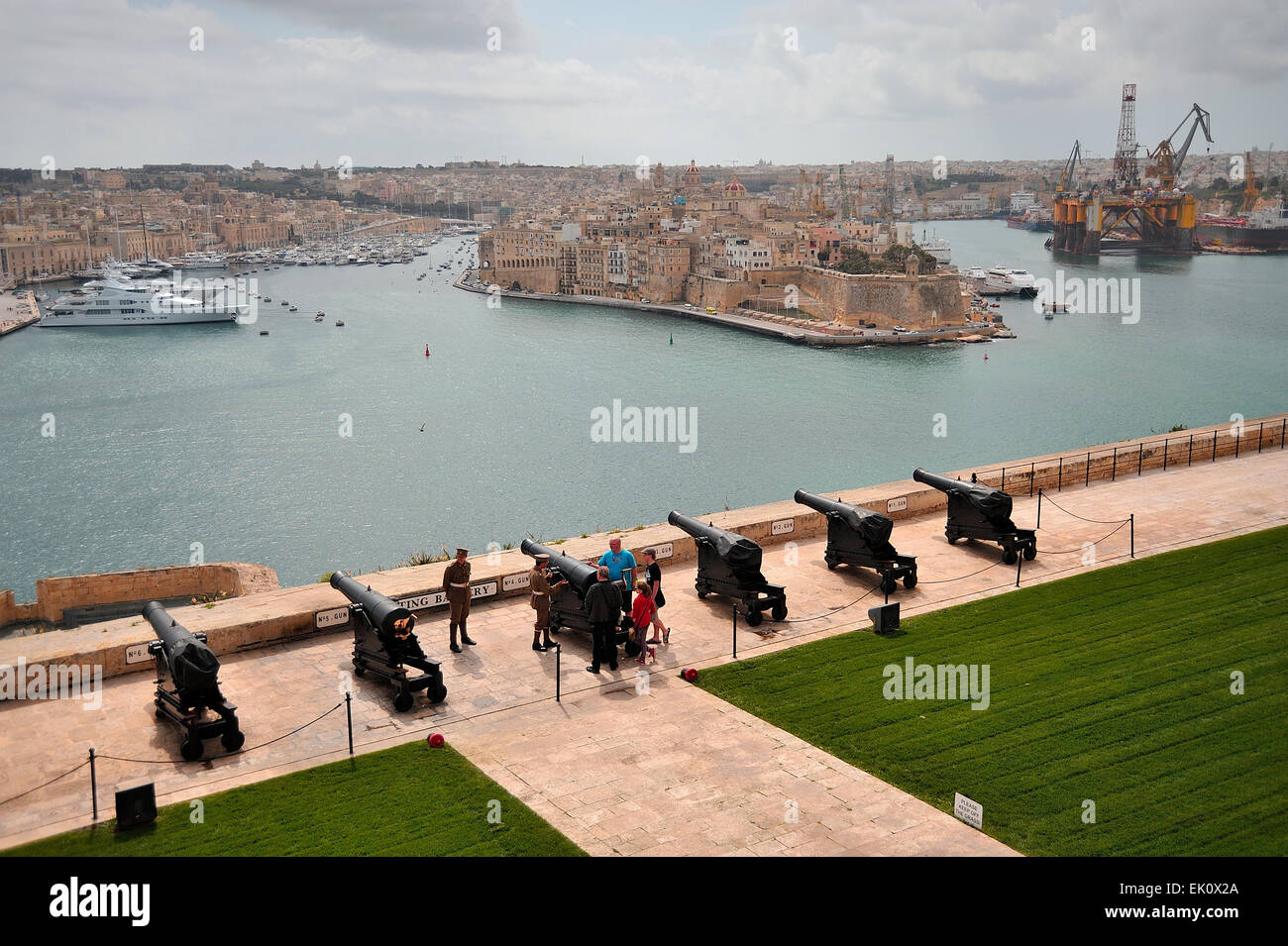Valetta, Malta, mediterranean, old, historical, architecture, Grand ...