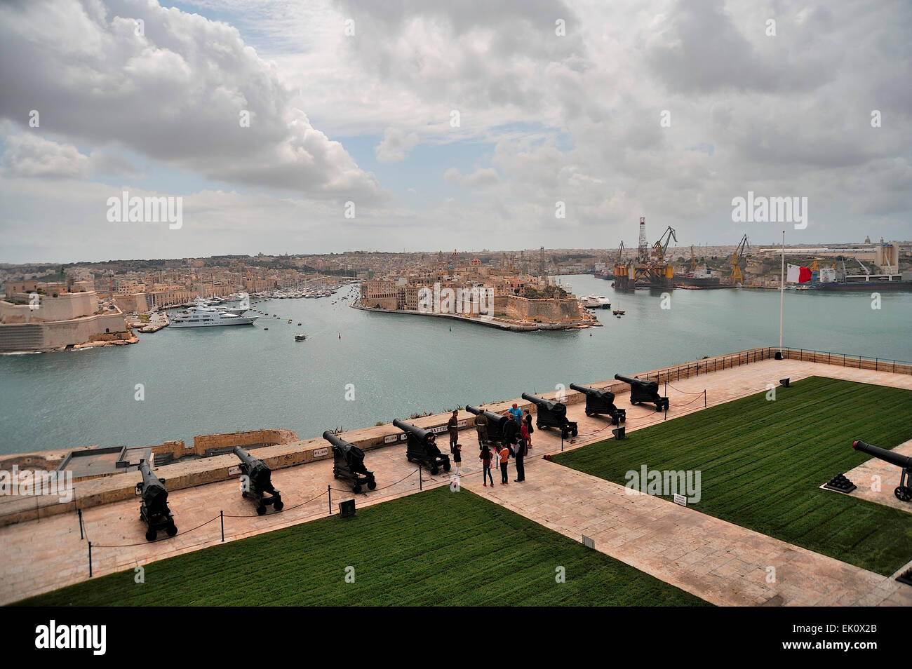 Valetta, Malta, mediterranean, old, historical, architecture, Grand ...