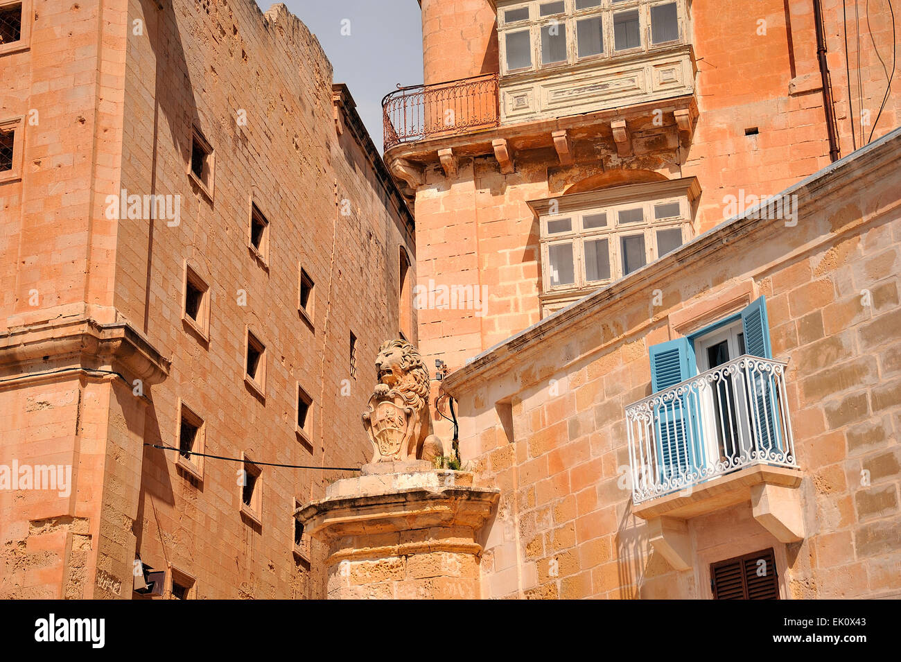 Valetta, Malta, mediterranean, limestone, old, historical, architecture ...
